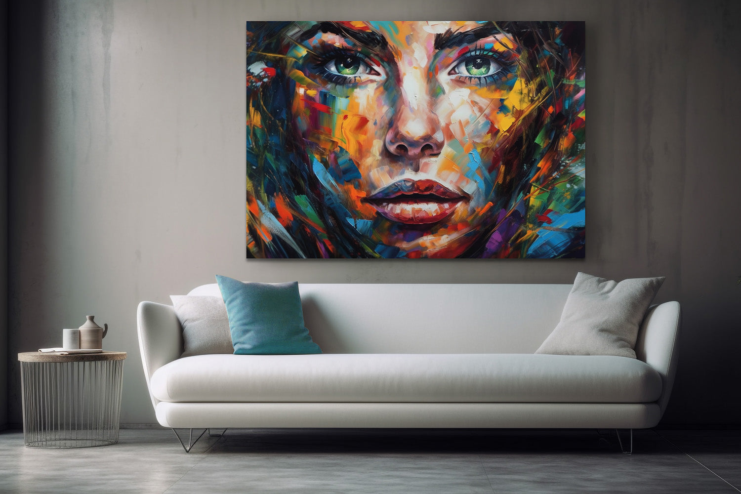 Umetnička slika na kanvasu - "Girl" - Art 36- Jednodelna – Canvas Stampa